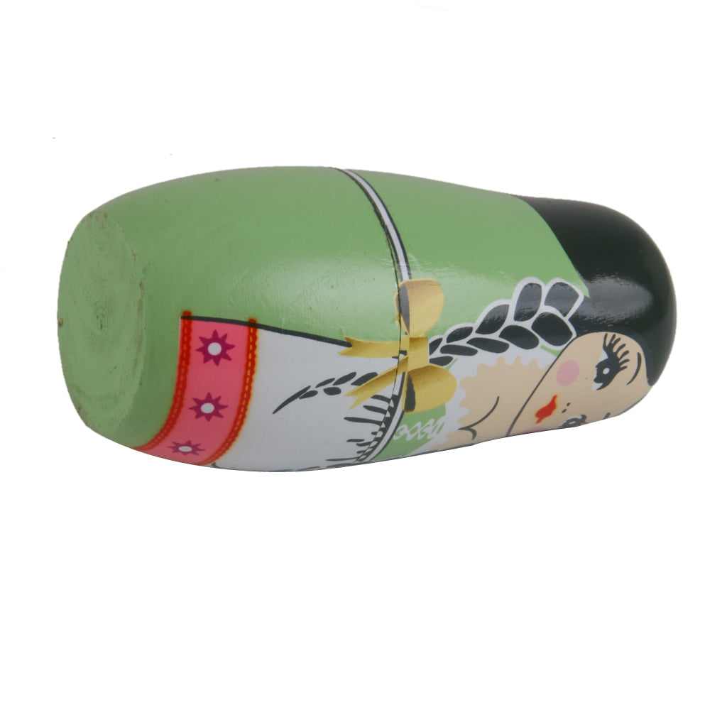Long-haired Women Matryoshka Nesting Dolls 5 Pieces
